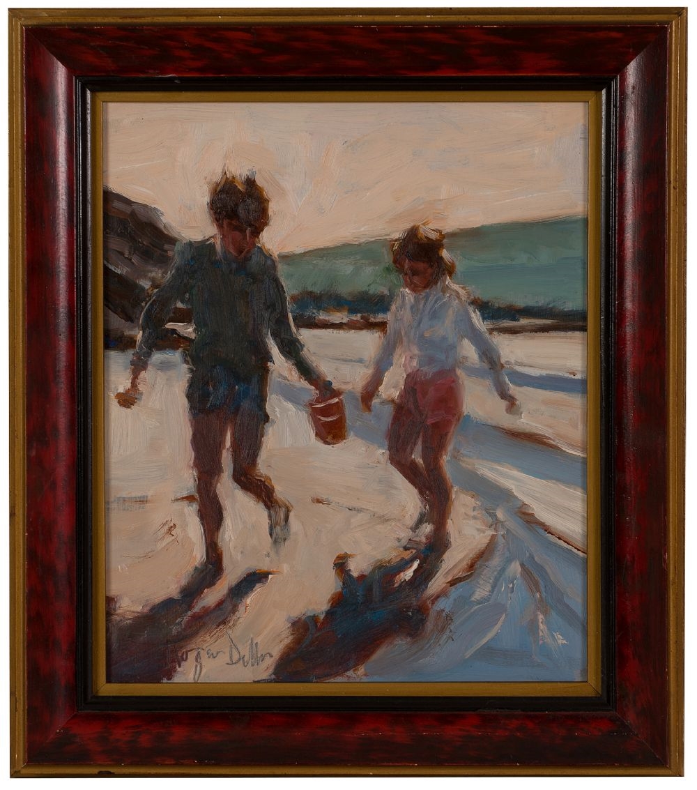 Roger Dellar | CHILDHOOD DAYS AT THE SEASIDE | MutualArt