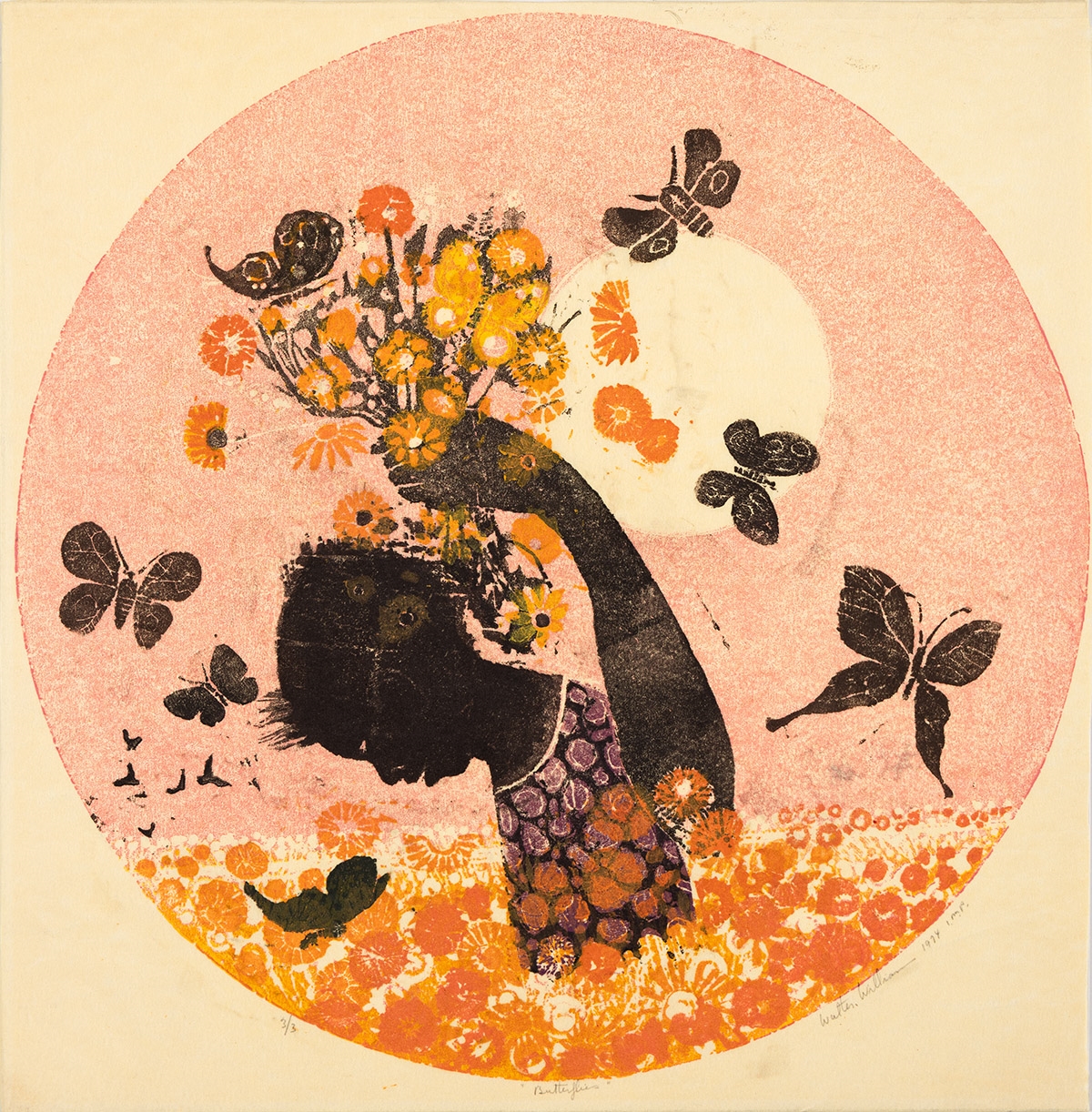 Walter Williams | Butterflies (1972) | MutualArt