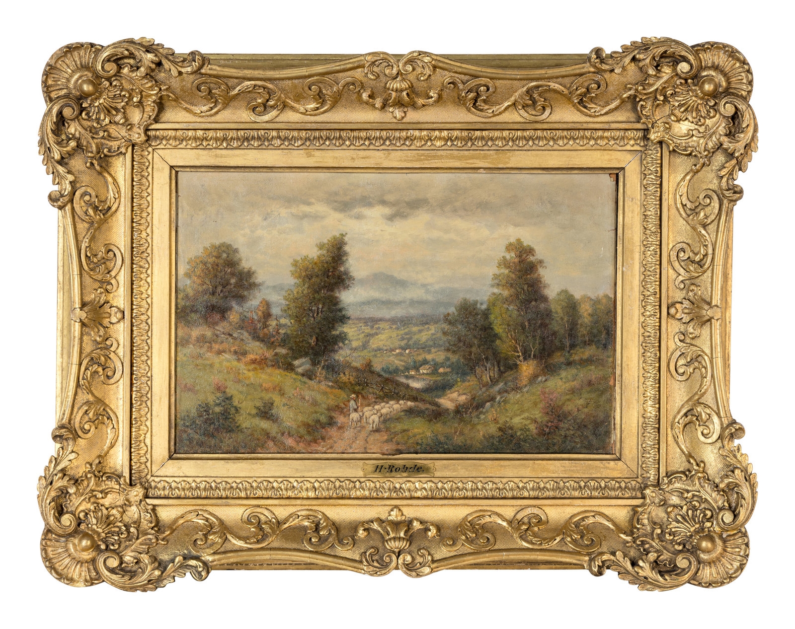 Herman Rohde | Pastoral Scene | MutualArt