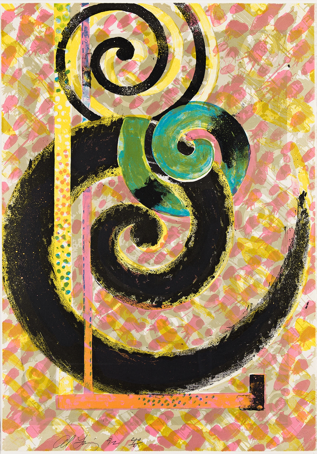 Alvin Loving | Spiral (1992) | MutualArt