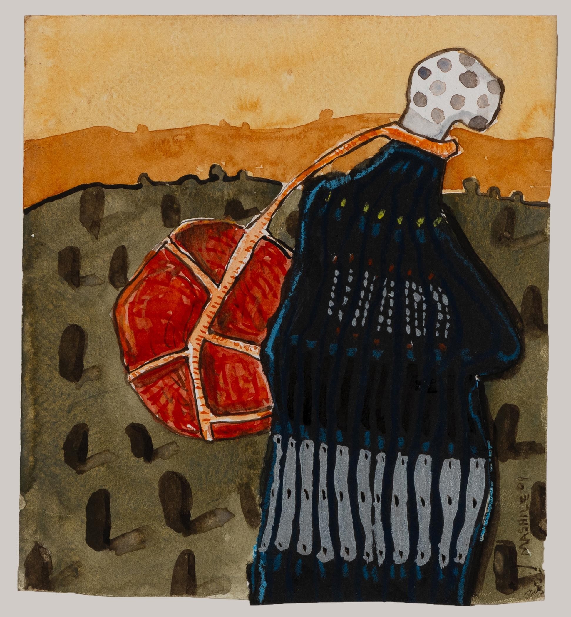Colbert Mashile | THE WITCH SMELLER; TWO FIGURES; FIGURE IN A GRAVEYARD ...