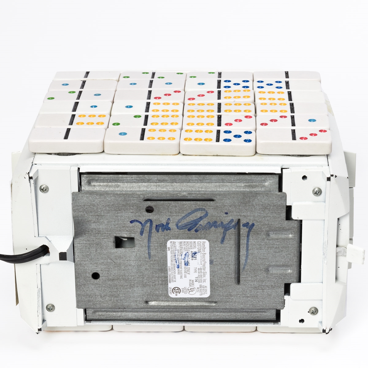 Noah Purifoy | Untitled (Domino Toaster) (1996) | MutualArt