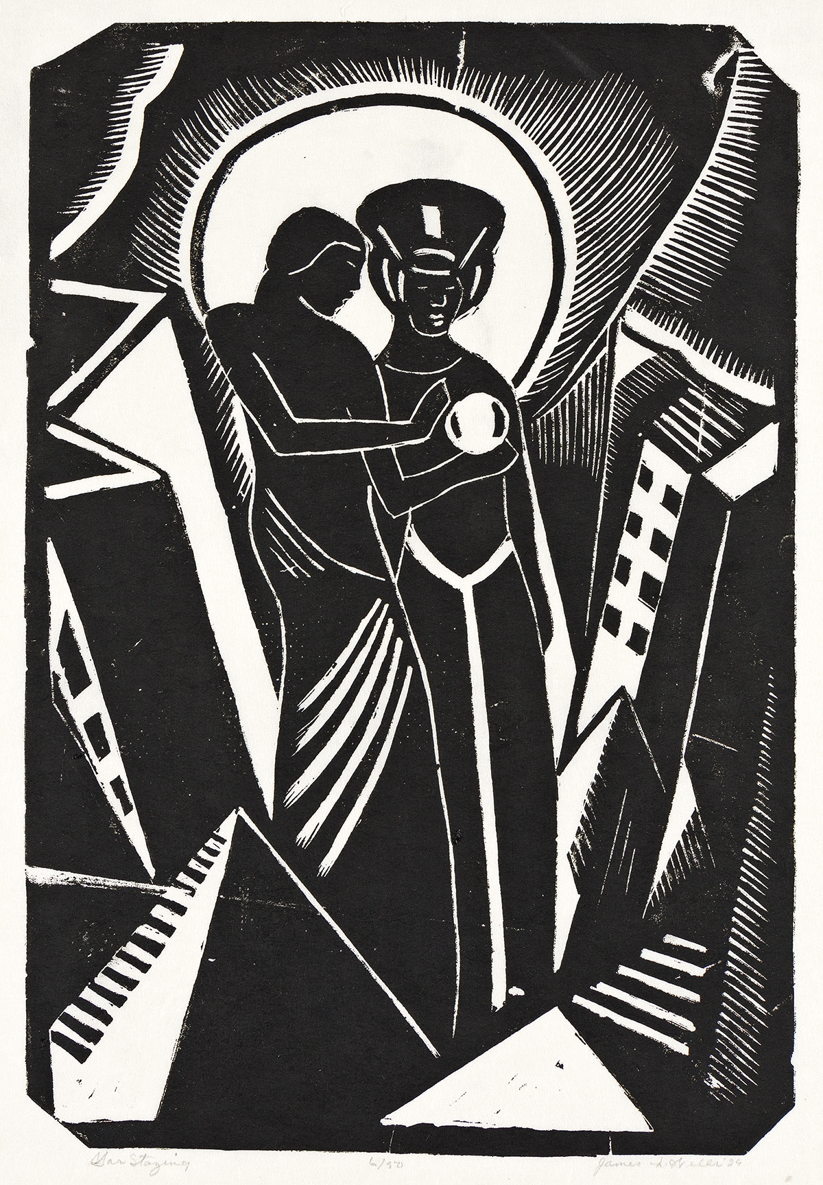 James Lesesne Wells | Star Gazing (1928 - 1929) | MutualArt