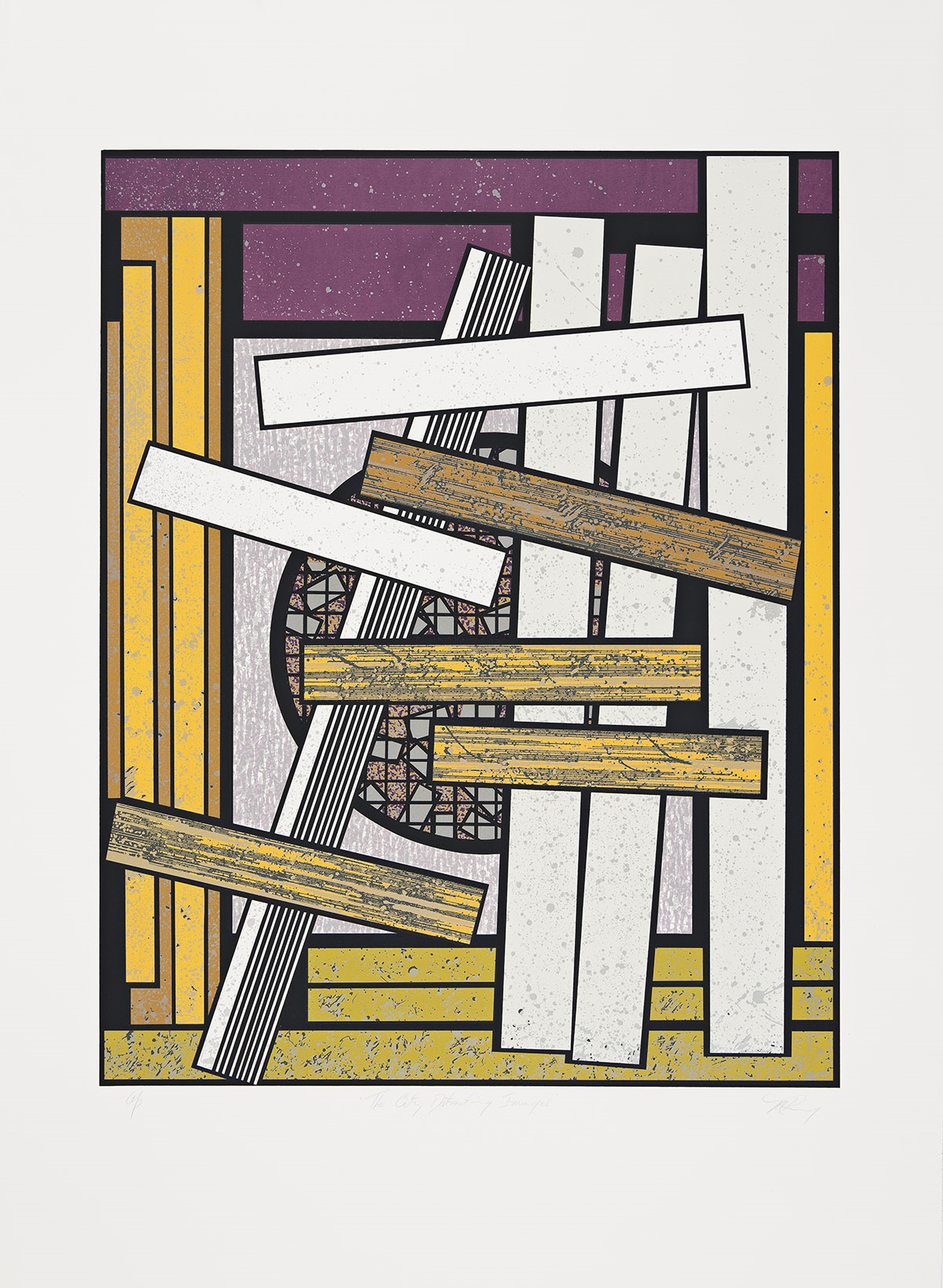 Mavis Pusey | The City of Distracting Images (Circa 1970) | MutualArt