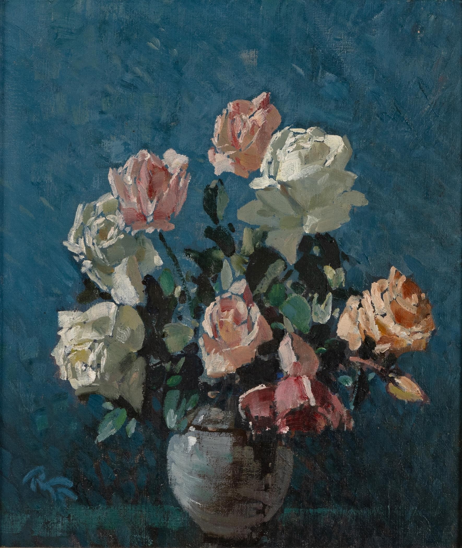 Robert Gwelo Goodman | STILL LIFE WITH ROSES | MutualArt