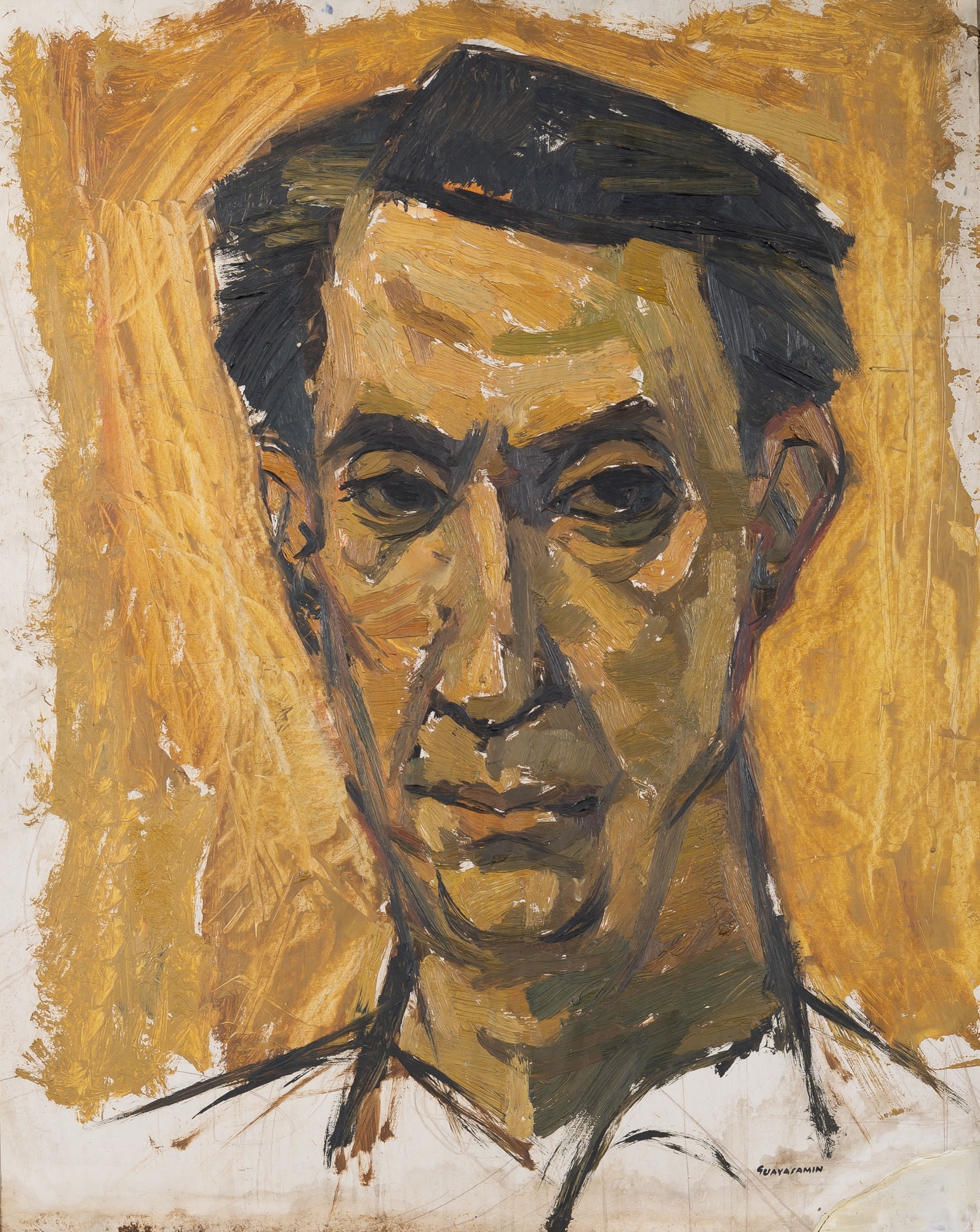 Oswaldo Guayasamín | Portrait of Camilo Egas | MutualArt