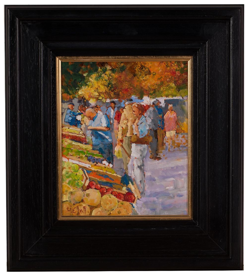 Graham Elliott | FRUIT & VEG MARKET ON A MONDAY MORNING | MutualArt