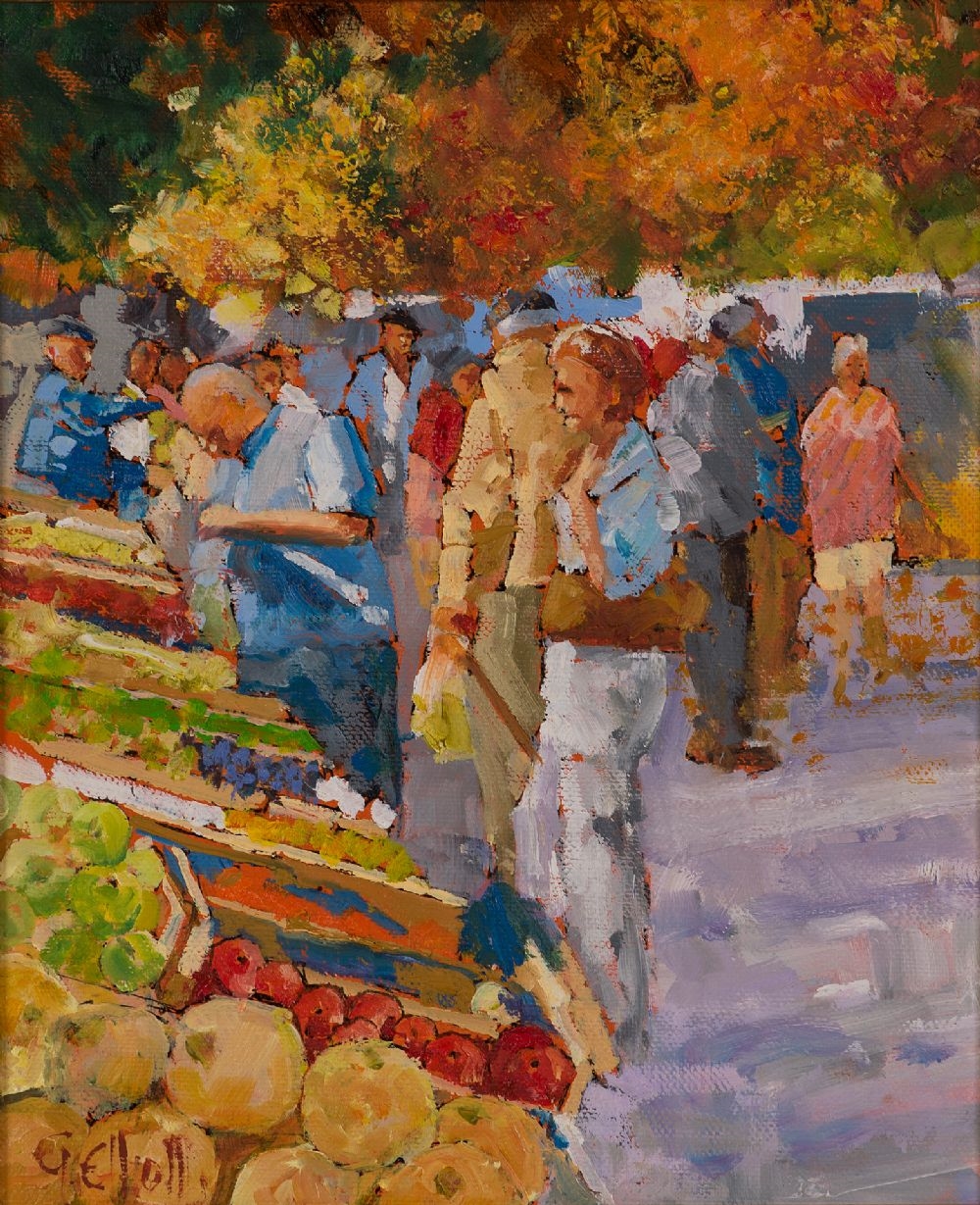 Graham Elliott | FRUIT & VEG MARKET ON A MONDAY MORNING | MutualArt