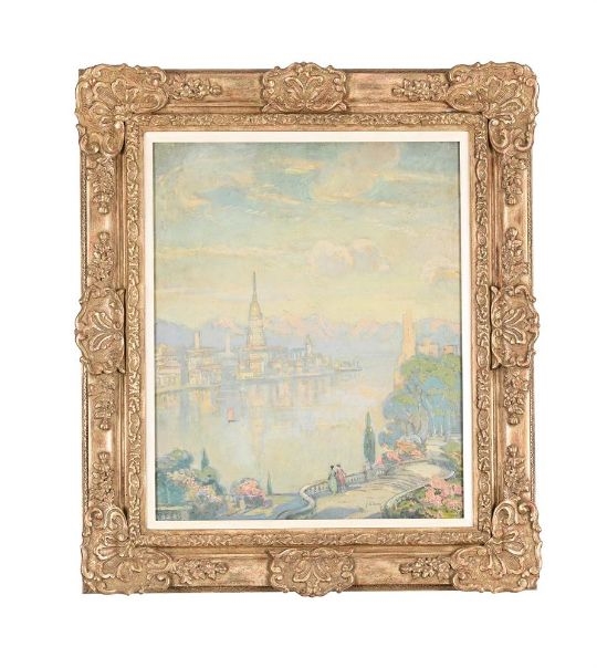 Joseph Alfred Terry | LOOKING OUT ACROSS THE WATER | MutualArt