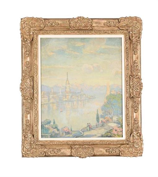 Joseph Alfred Terry | LOOKING OUT ACROSS THE WATER | MutualArt