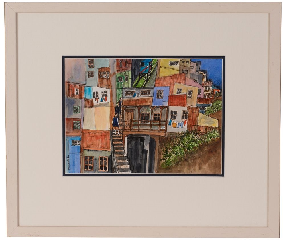 Manus Walsh | STEPS OF VALPARAISO | MutualArt