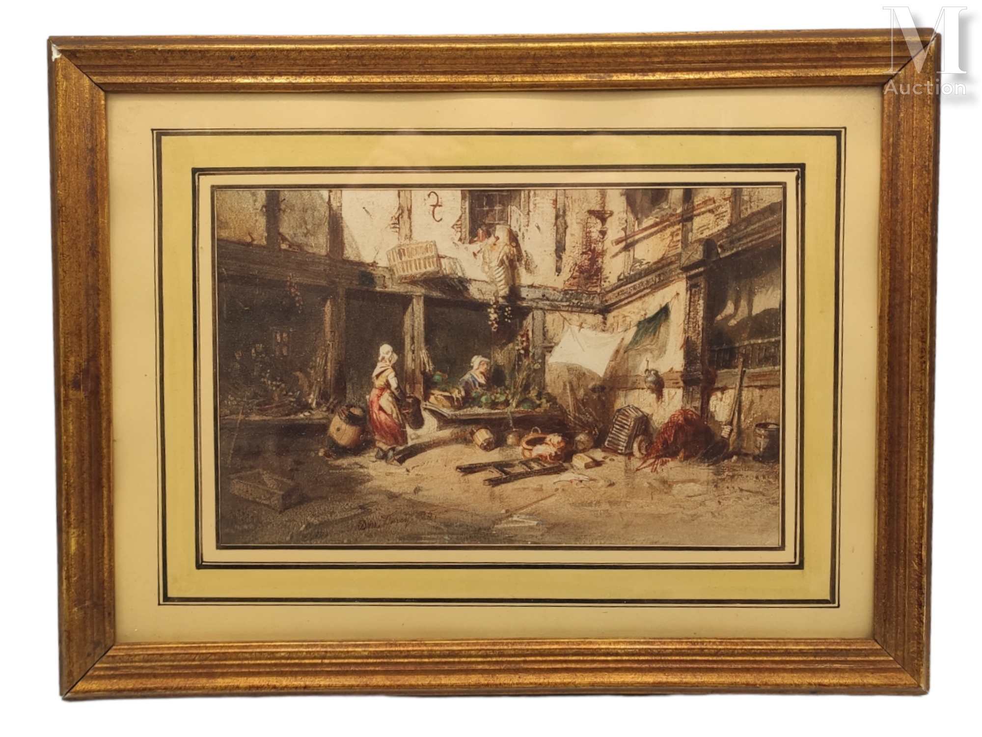 Alexis Auguste Darcy-Dumoulin | Scènes paysannes | MutualArt