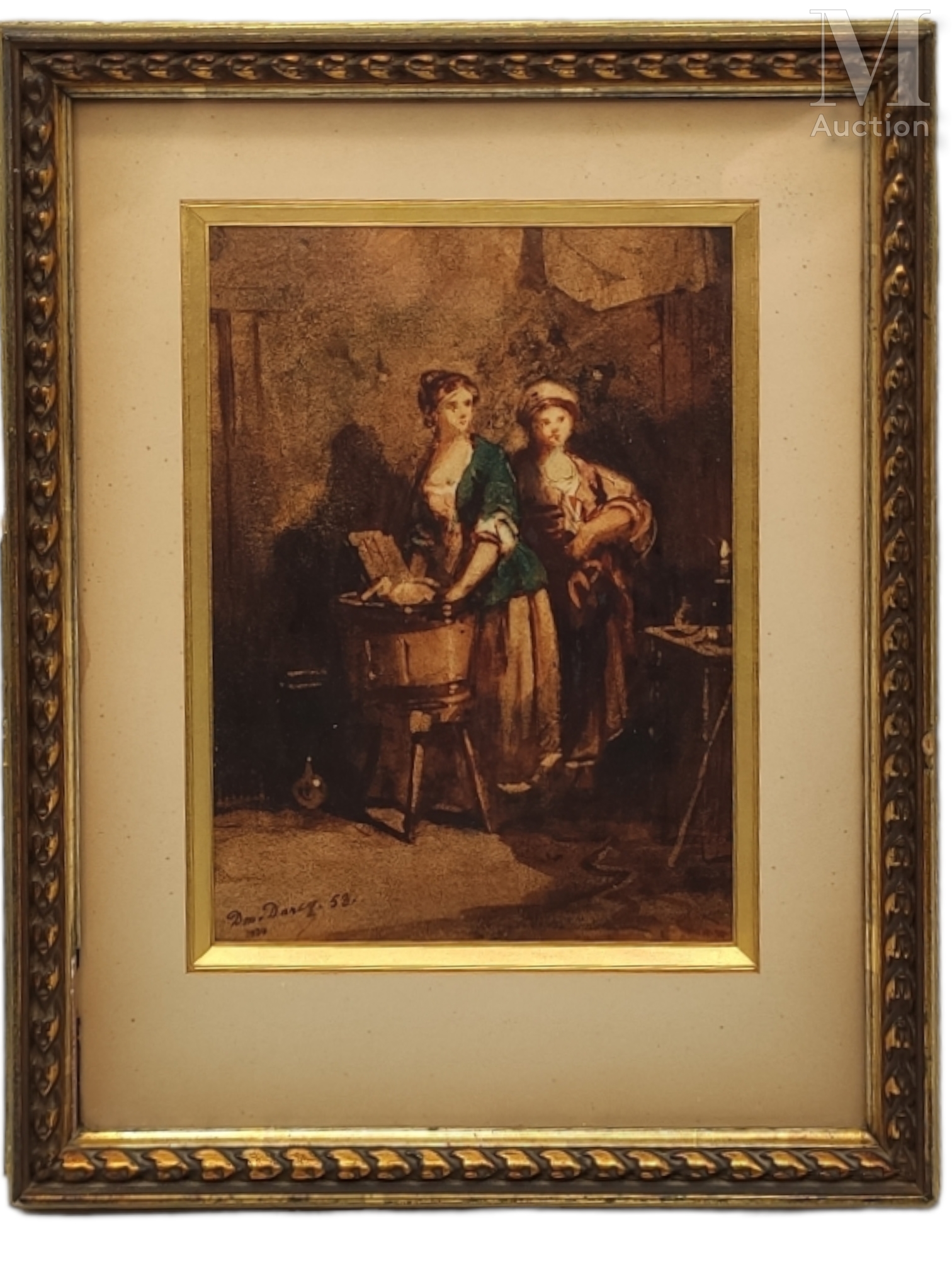 Alexis Auguste Darcy-Dumoulin | Scènes paysannes | MutualArt