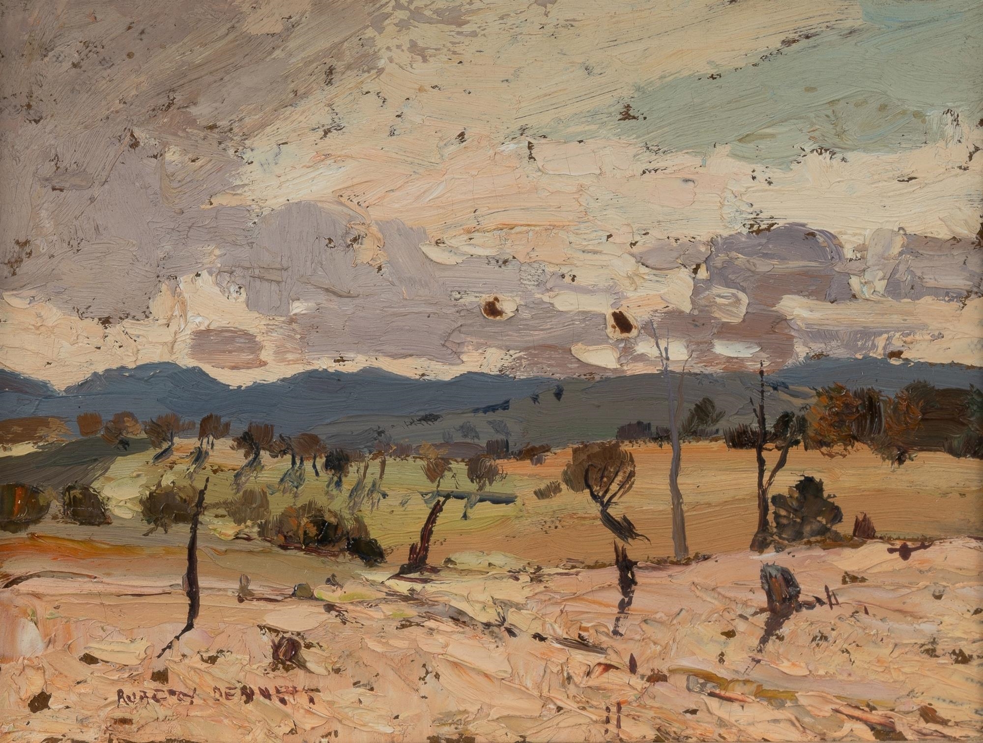 Rubery Bennett | 'Nolan Like Landscape (1960) | MutualArt