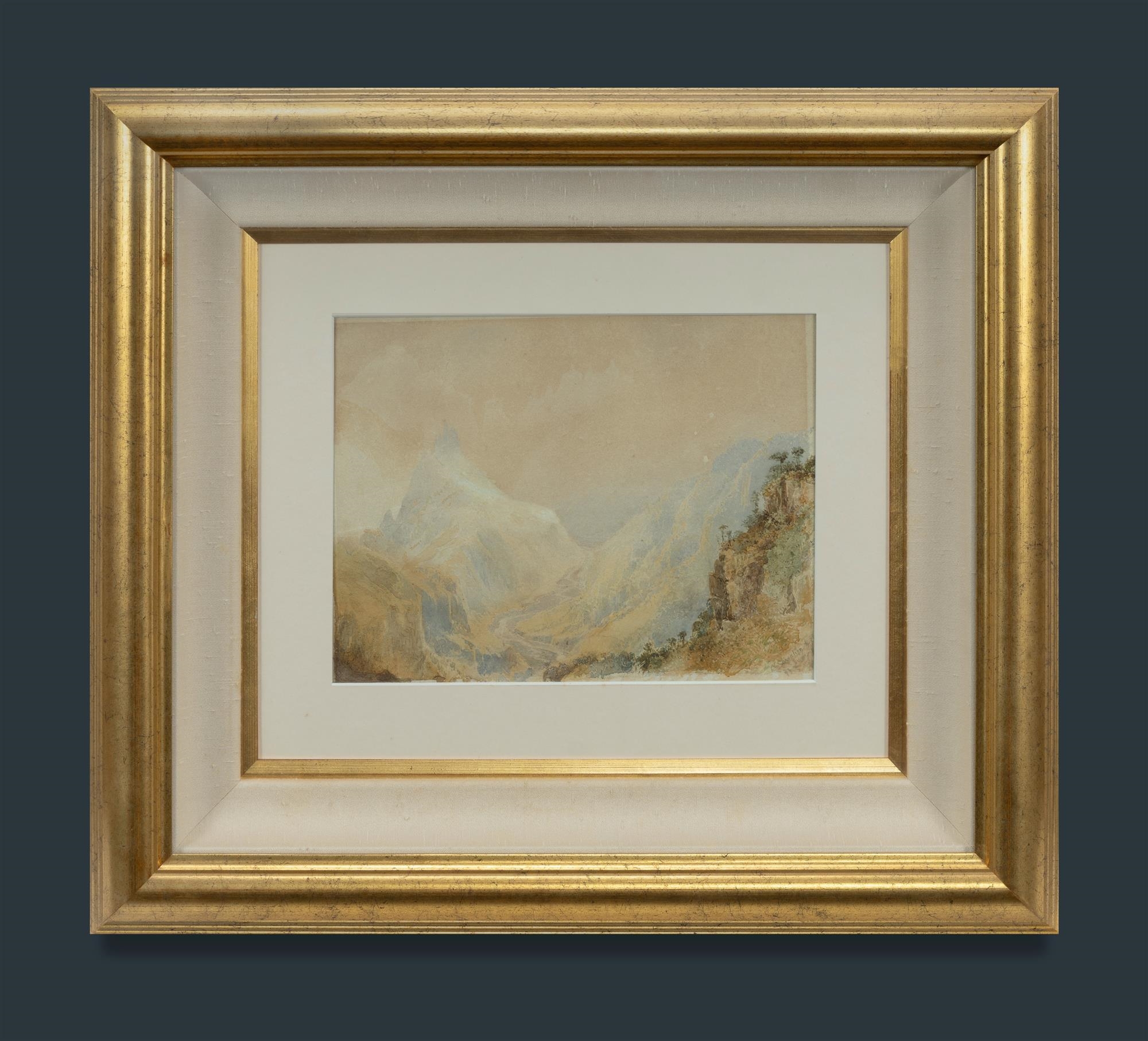 Nicolas Chevalier | Alpine Valley (1889) | MutualArt