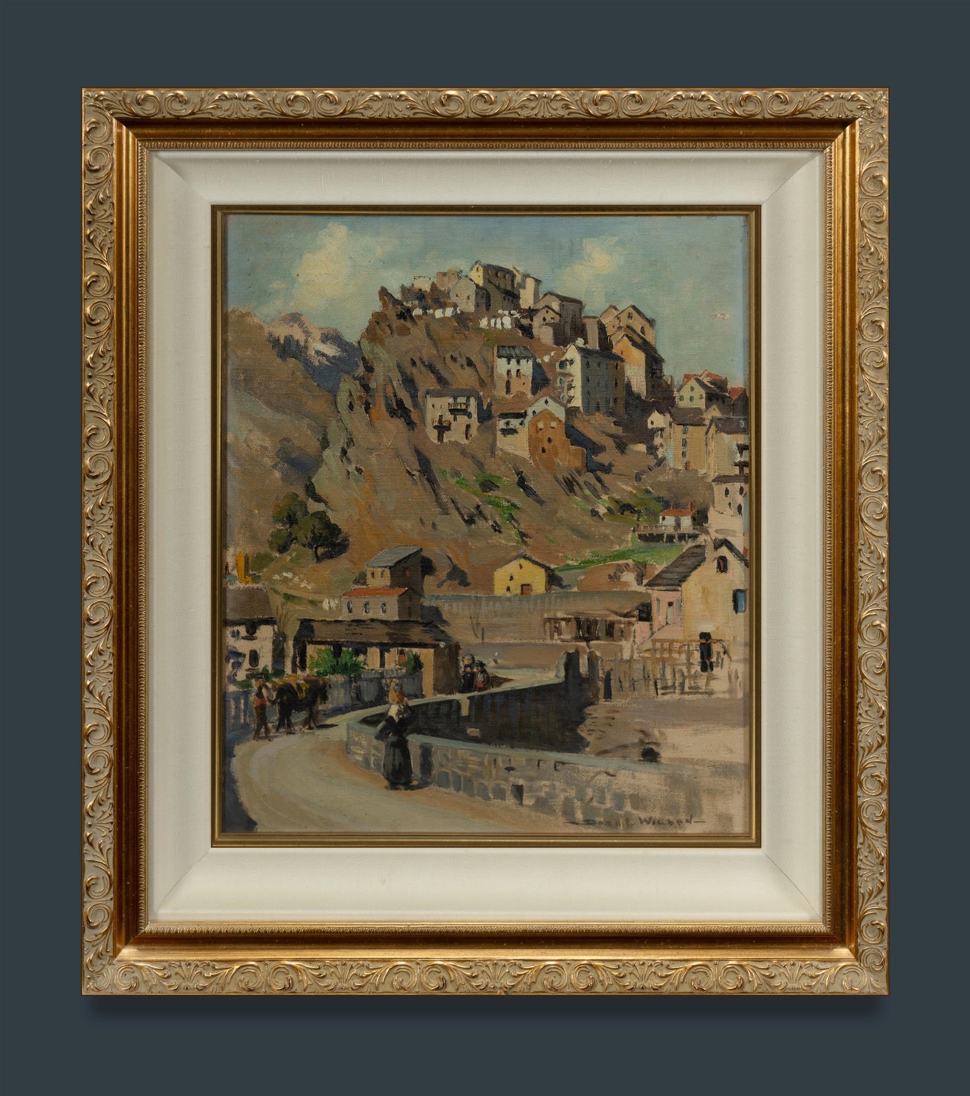 Dora Wilson | European Mountain Town | MutualArt