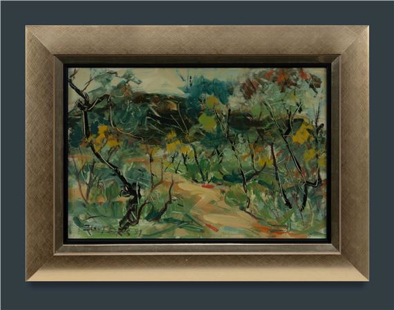 Reinus Zusters | 'Road Through the Trees (1957) | MutualArt