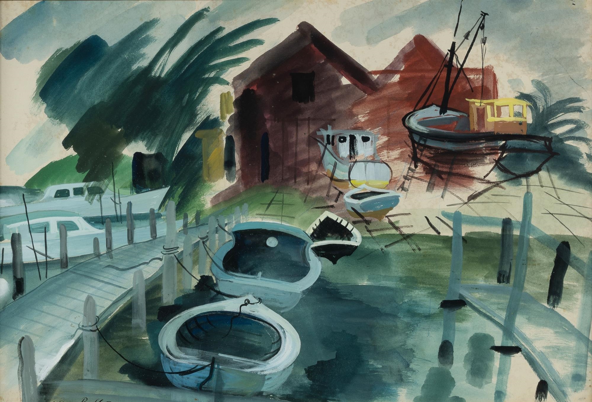 Ellen Christine Rubbo | The Boat Yard | MutualArt