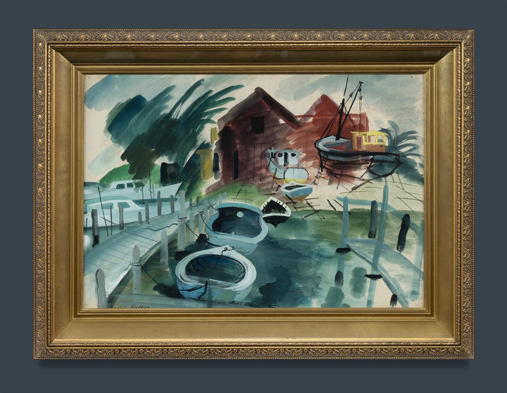 Ellen Christine Rubbo | The Boat Yard | MutualArt