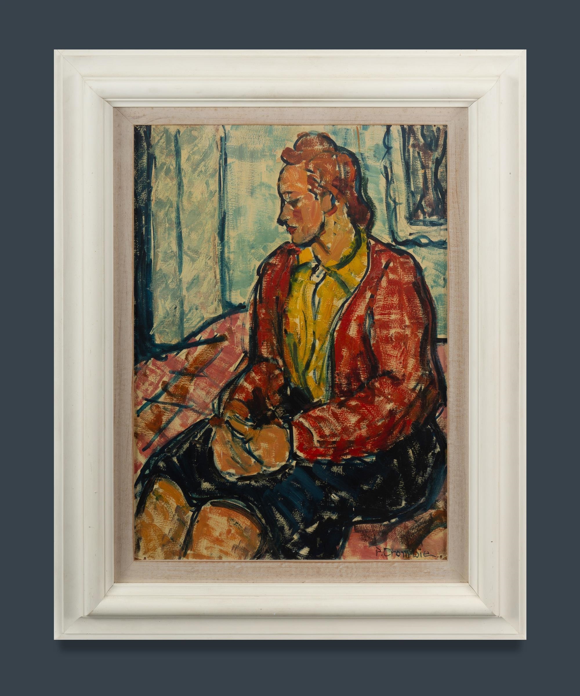 Peggy Crombie | Portrait of Hazel Upton (1948) | MutualArt