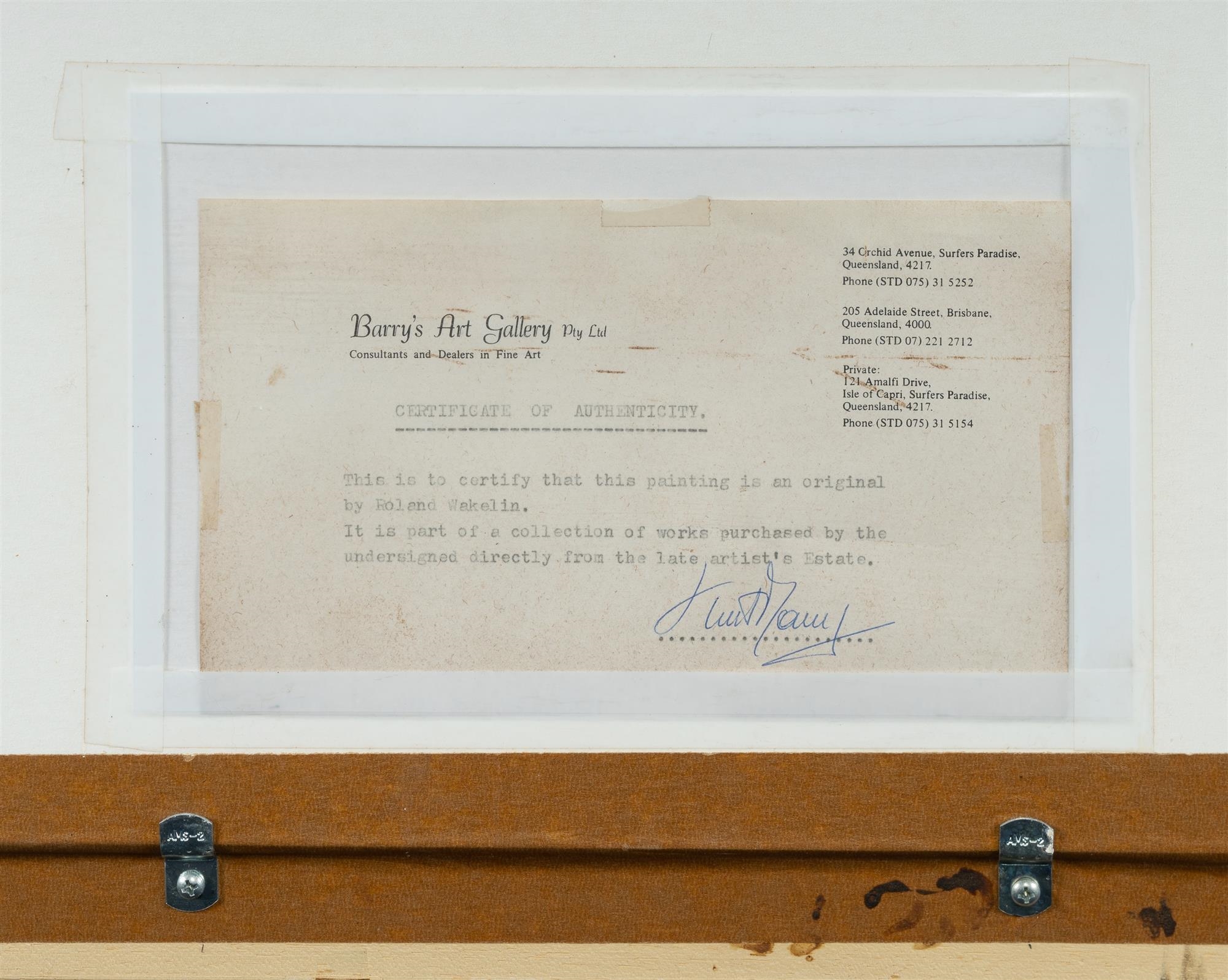 Roland Wakelin | Portrait of the Artist | MutualArt