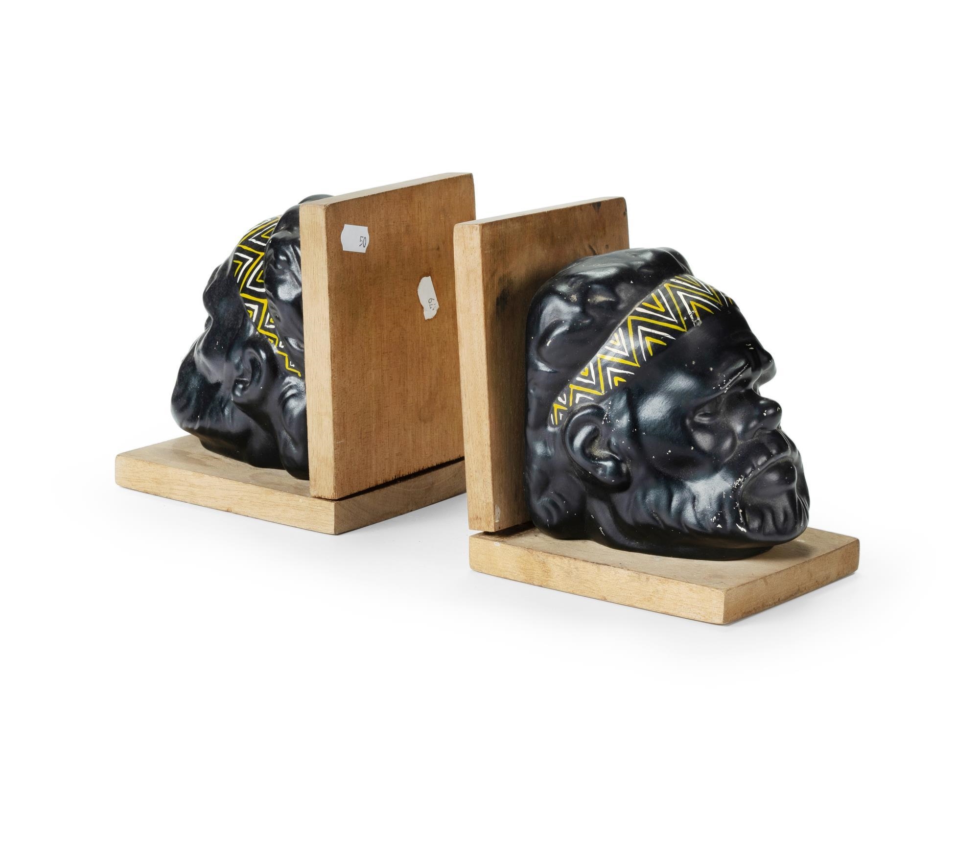 George Barsony | Aboriginal Elder Bookends | MutualArt