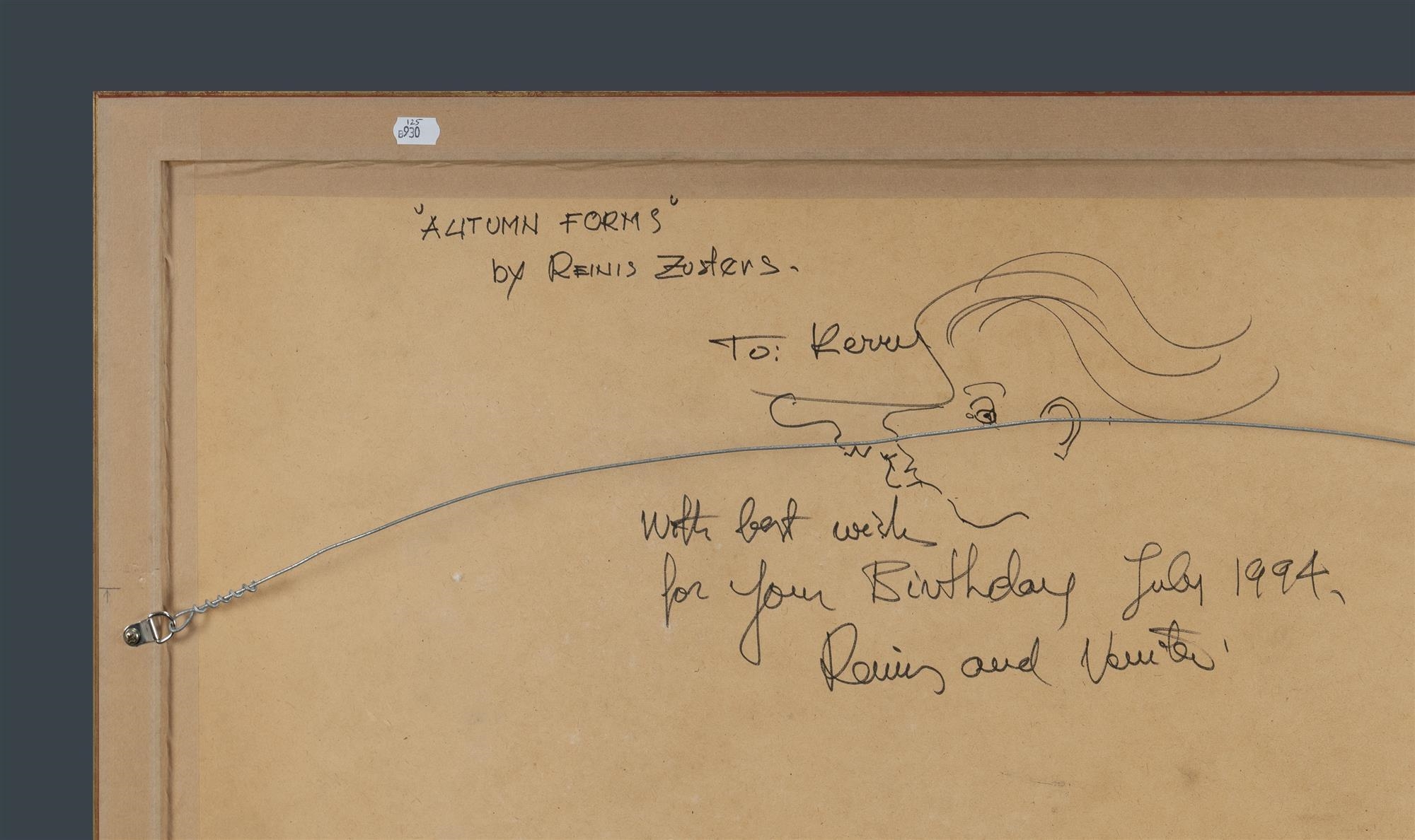 Reinus Zusters | 'Autumn Forms' | MutualArt