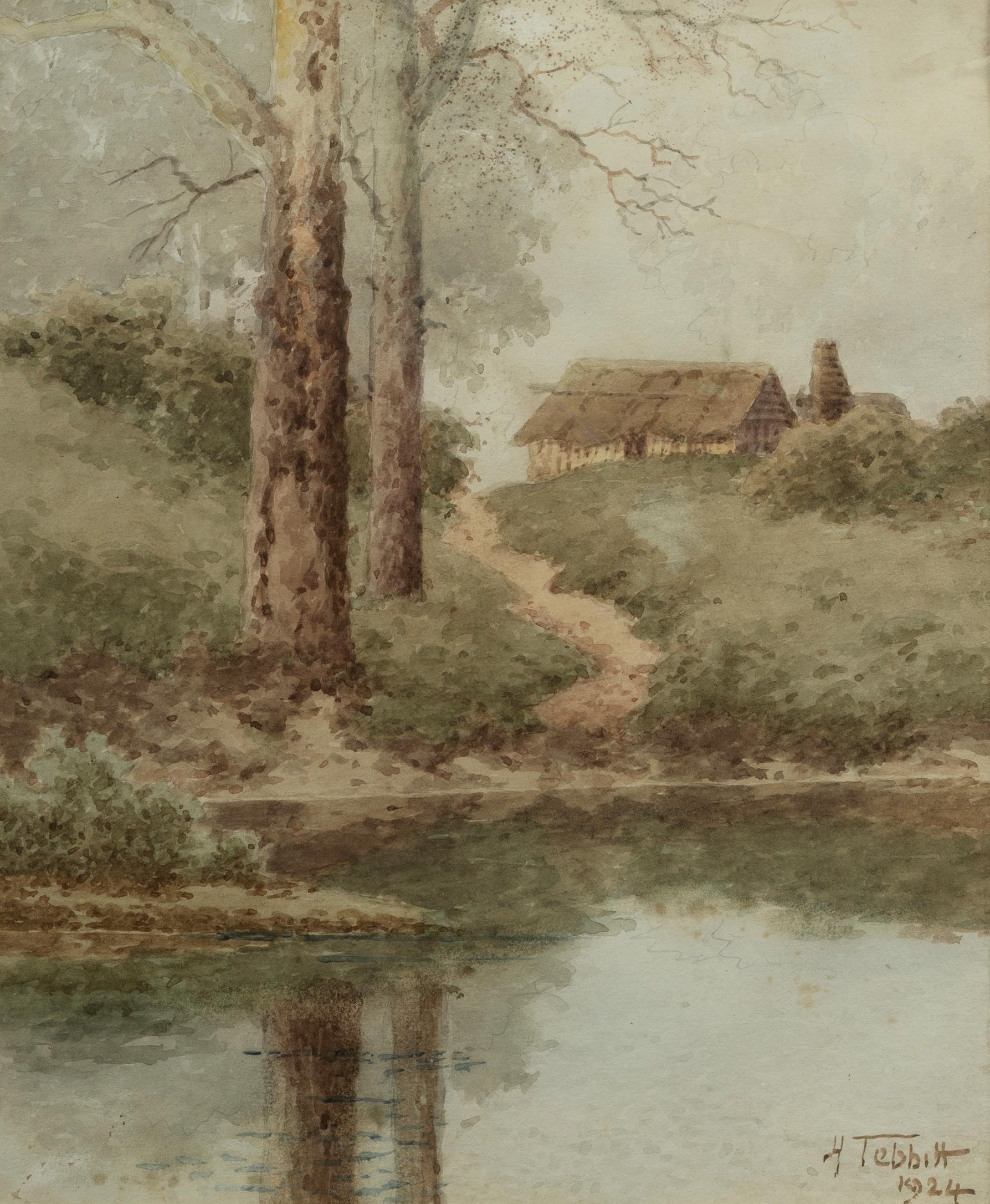 Henri Tebbitt | Pathway to the Water (1924) | MutualArt