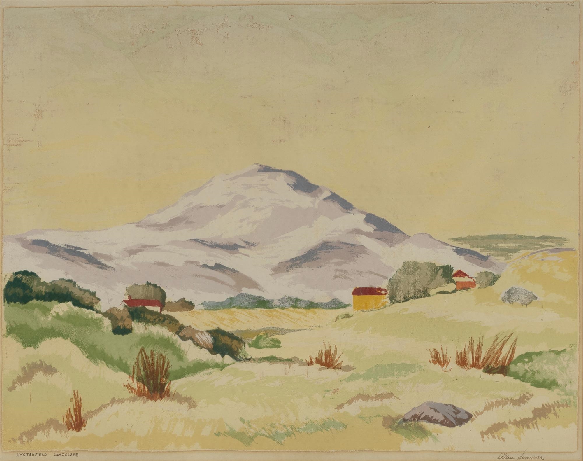 Alan Sumner | 'Lysterfield Landscape' | MutualArt