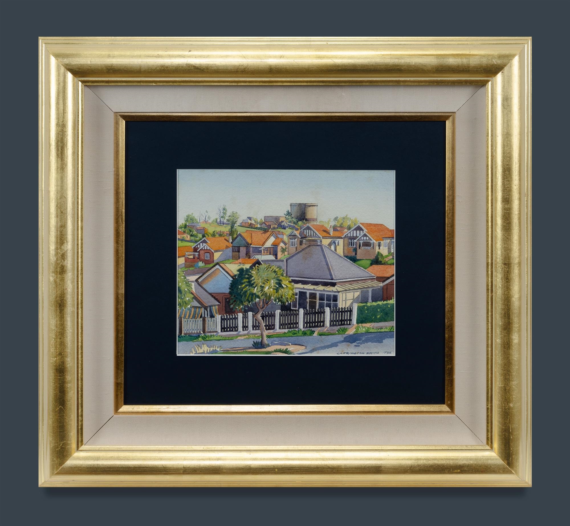 Jack Carington Smith | 'Penshurst Tanks [N.S.W.]' 1933. (1933) | MutualArt