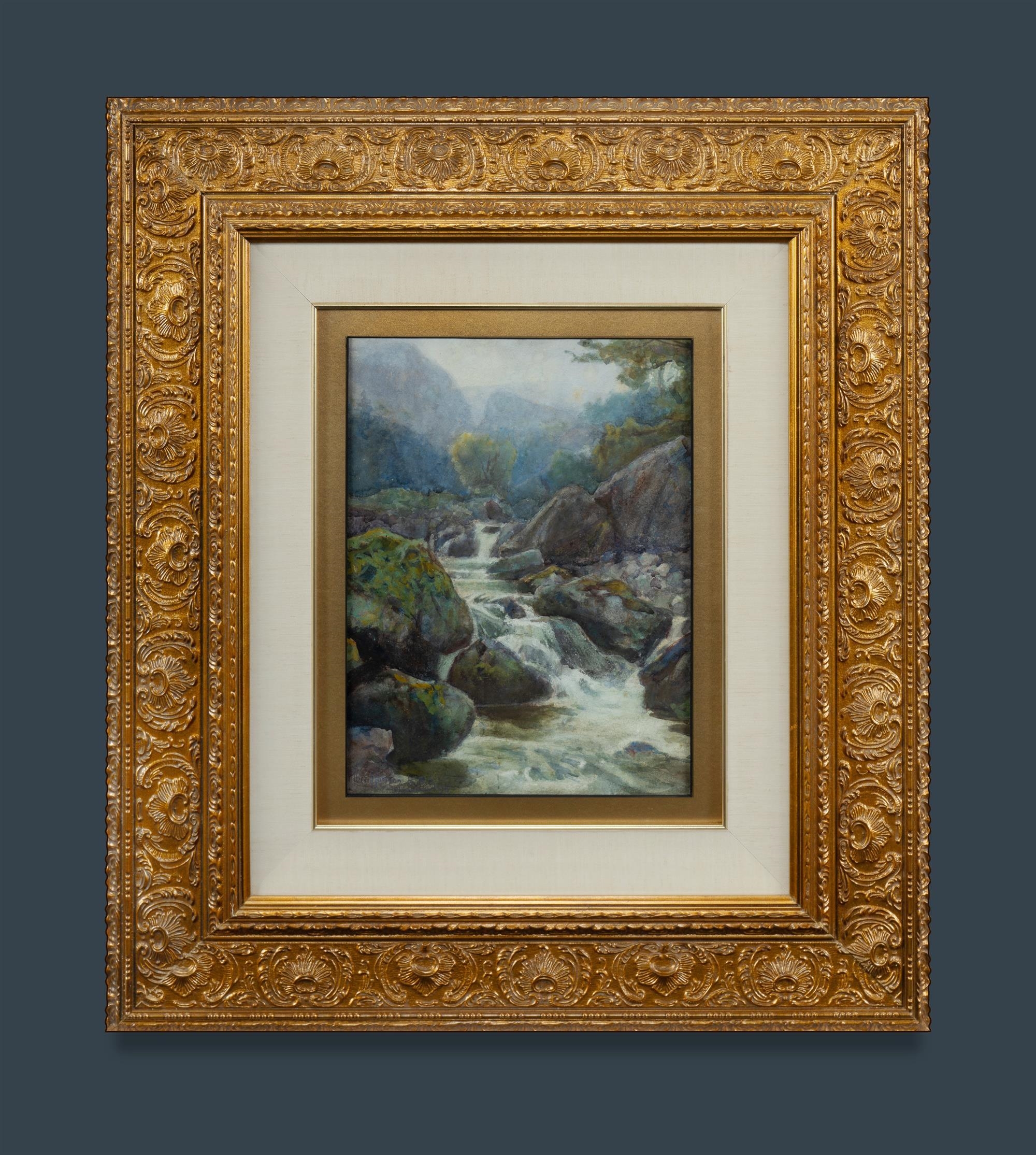 Albert Hanson | Cascading Water (1895) | MutualArt