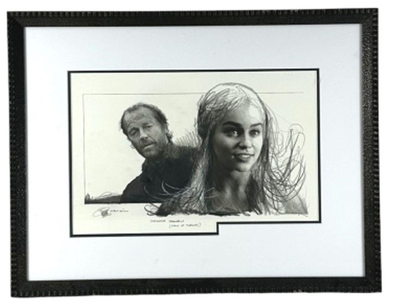 Robert Bailey | Defending Daenarys (Game of Thrones) | MutualArt