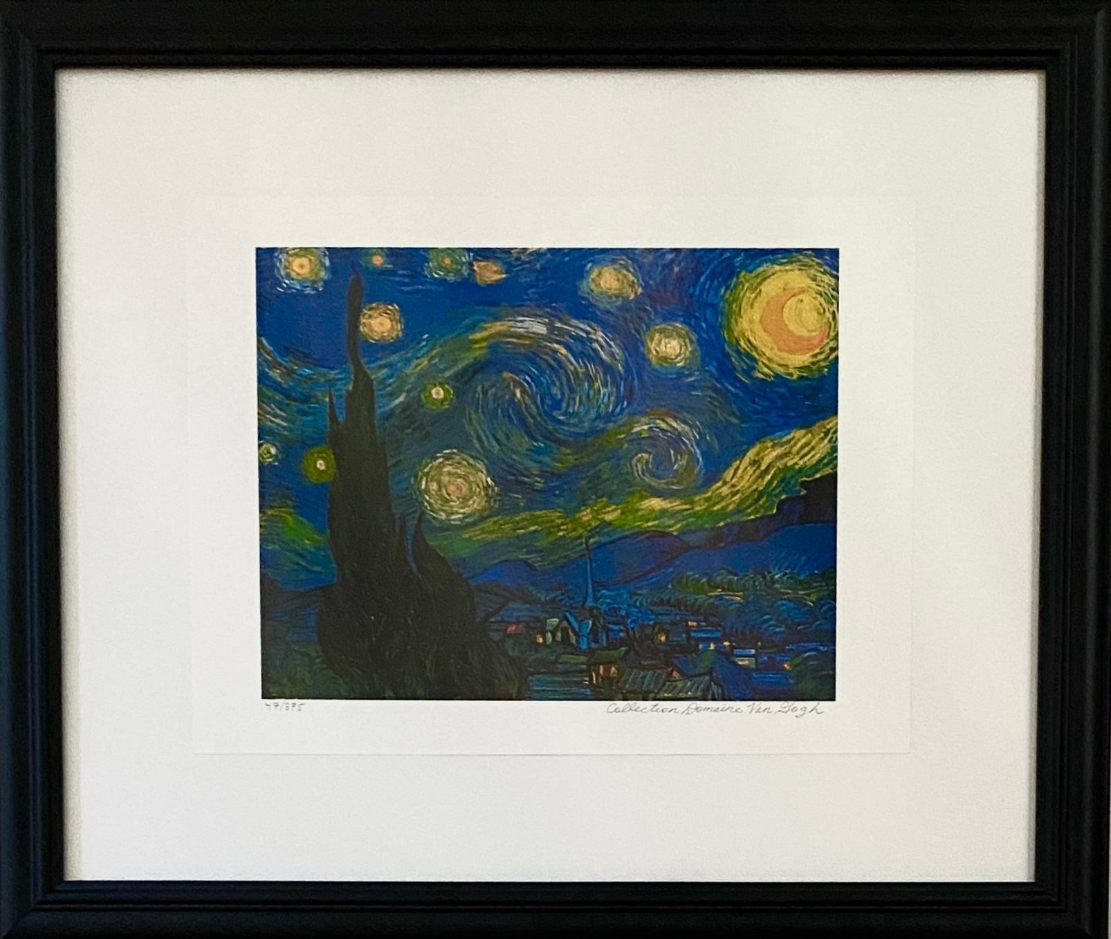 Vincent Van Gogh | Vincent Van Gogh - Starry Night. Limited Edition ...