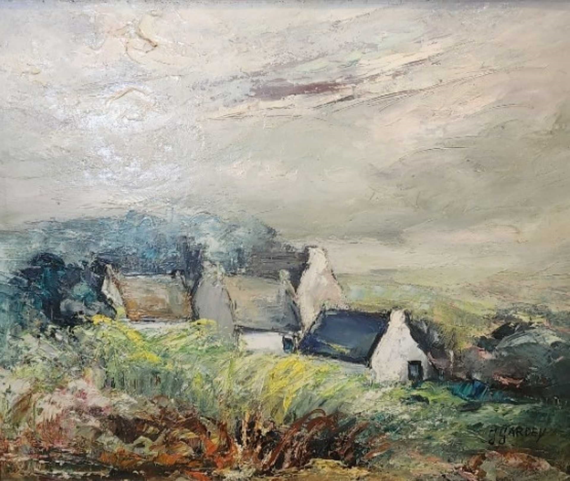 Germaine Gardey | Village champêtre | MutualArt