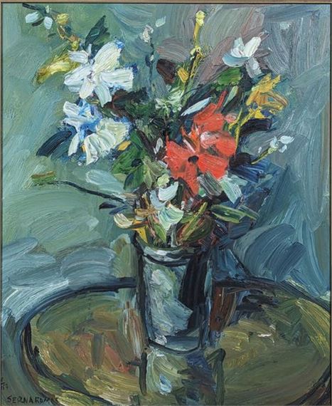 José Antonio Serna Ramos | Bouquet (1957) | MutualArt