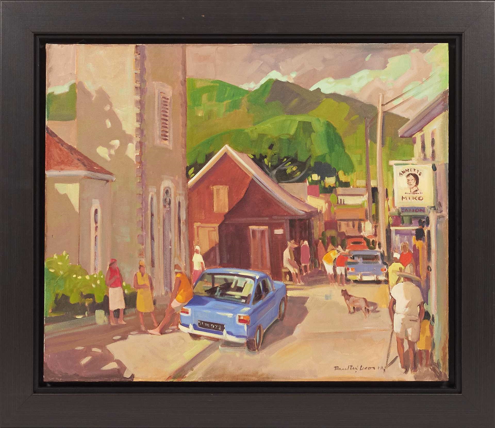 Paul Lecor | Scène de rue | MutualArt