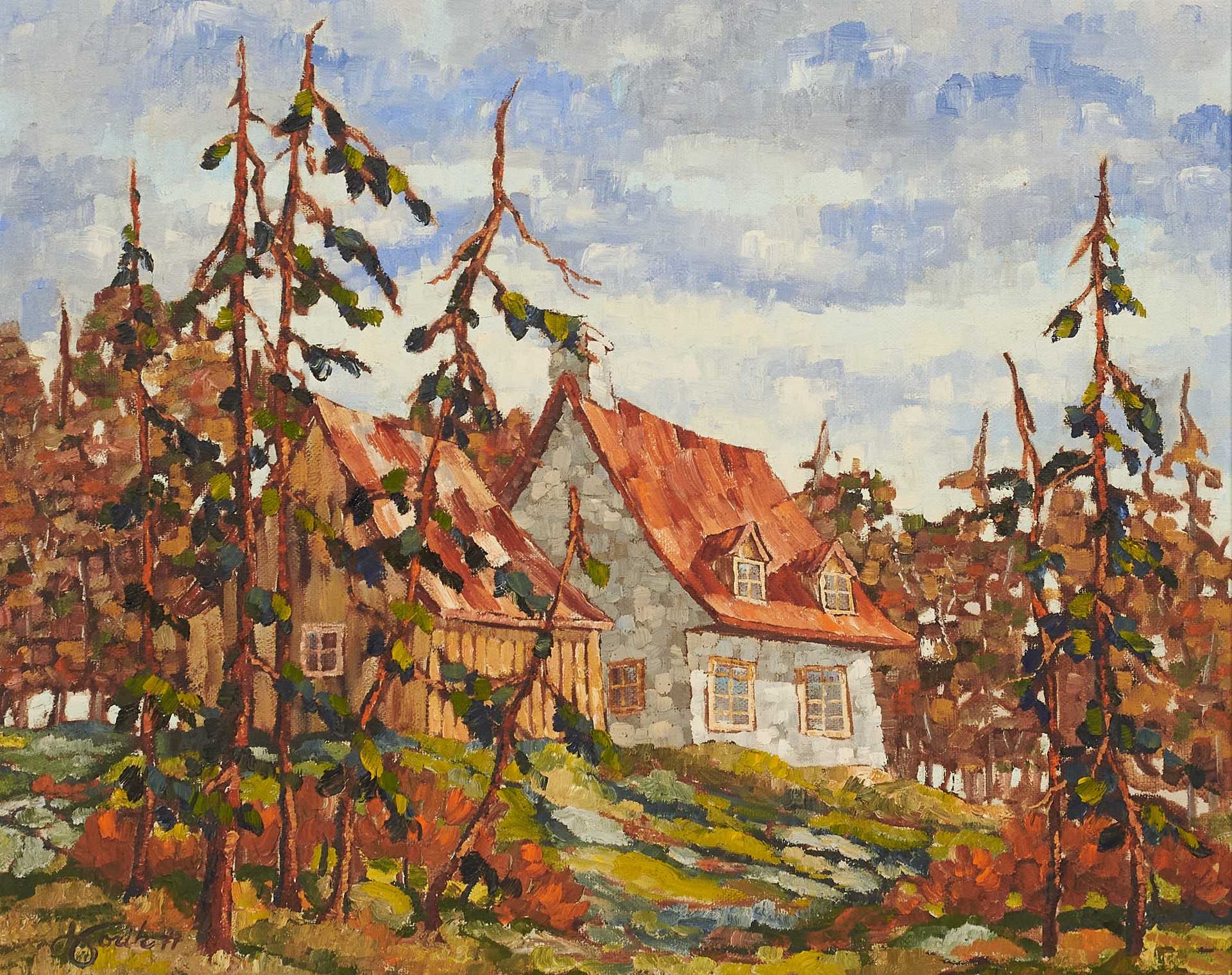 Vladimir Horik | Maison dans le bois - 1977 (1977) | MutualArt