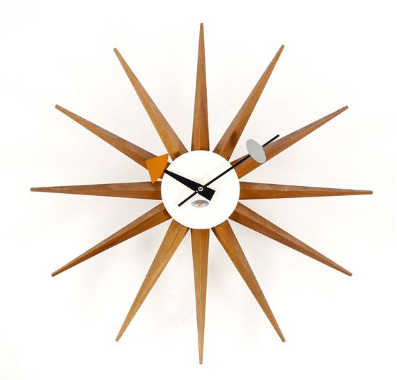 George Nelson | George Nelson Sunburst Clock | MutualArt