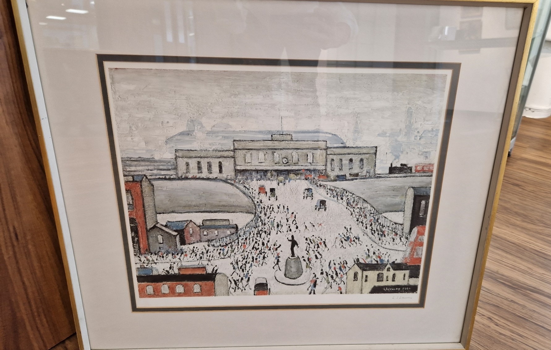 Laurence Stephen Lowry | 'Station Approach' (1887) | MutualArt