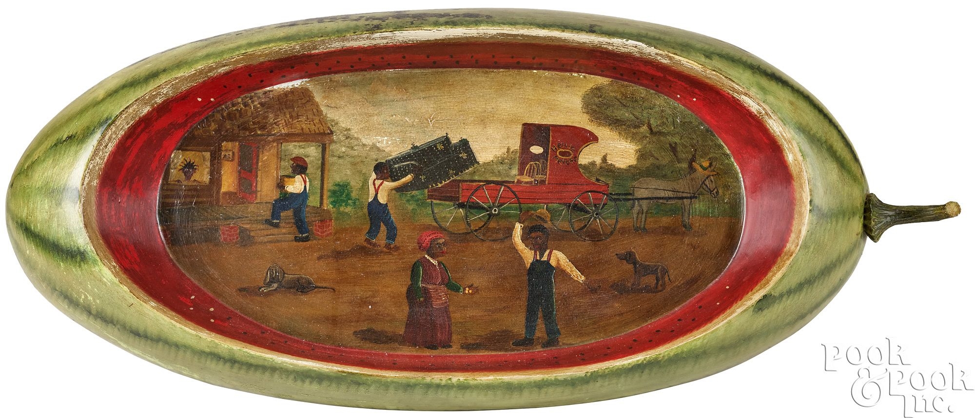 Frank S. Finney | folk art carved and painted Black Americana ...