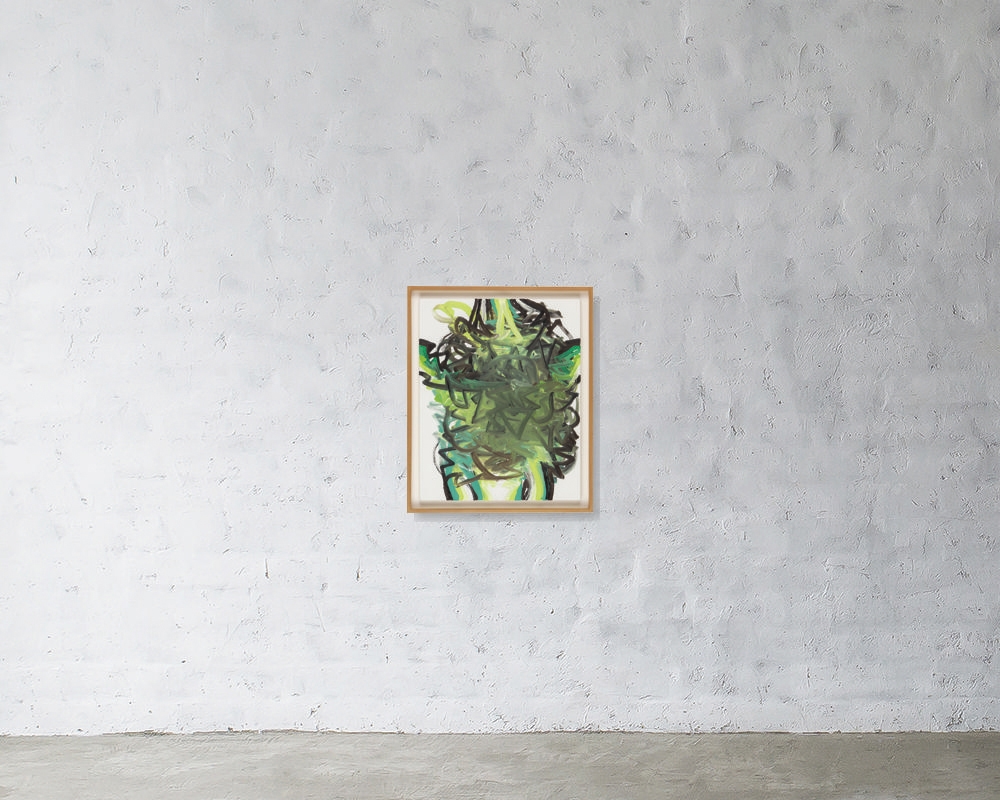 Hikosaka Naoyoshi | Atlactor painting (P.A.P.4) (1993) | MutualArt