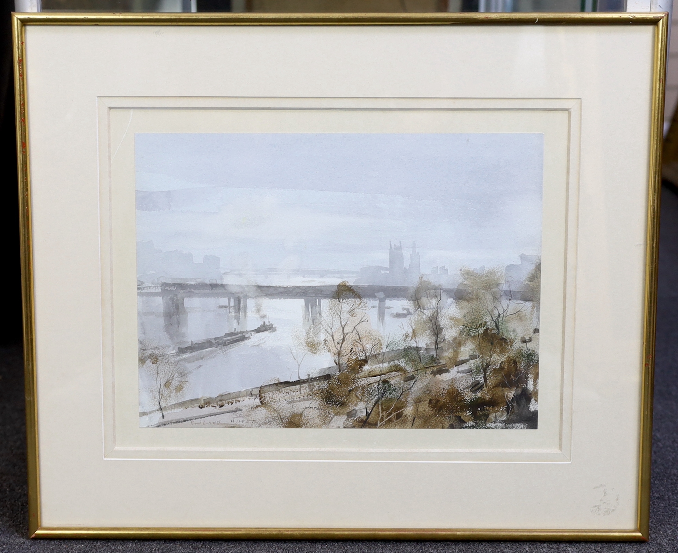 Rowland Hilder | Thames Misty Morning | MutualArt