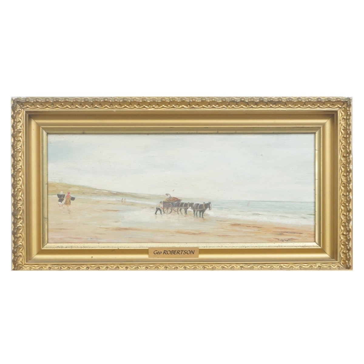 George Robertson | Beach Scene | MutualArt