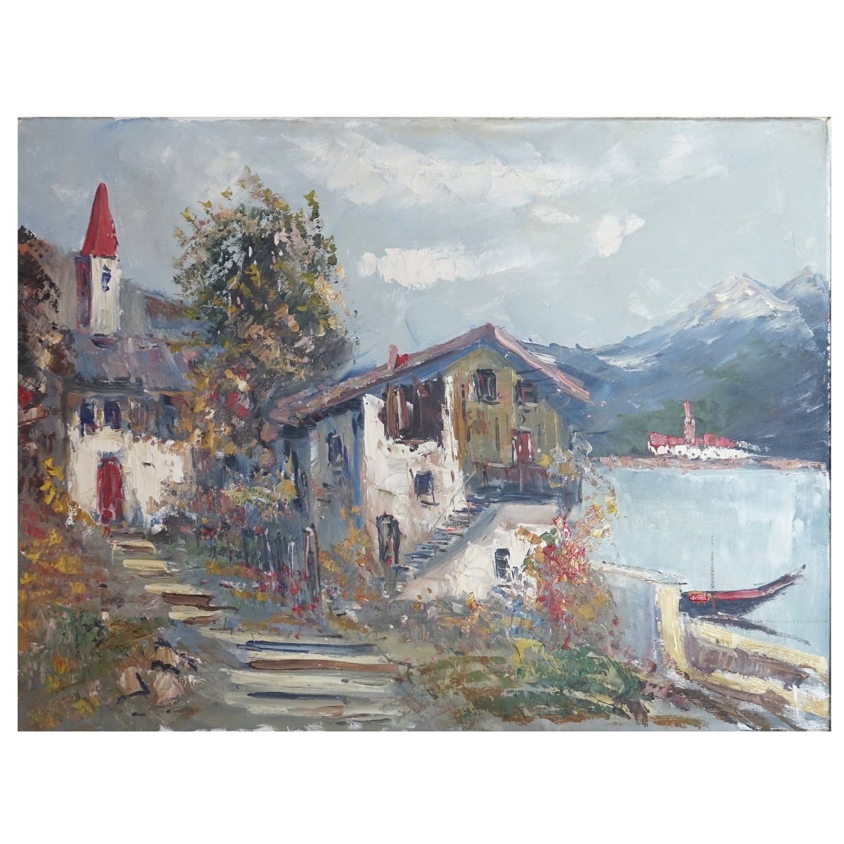 Peter Van Delft | Dutch Village Scene | MutualArt