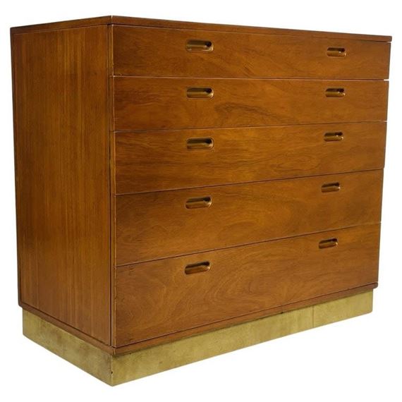 Edward Wormley | Mid Century Modern Chest of Drawers/Secretary | MutualArt