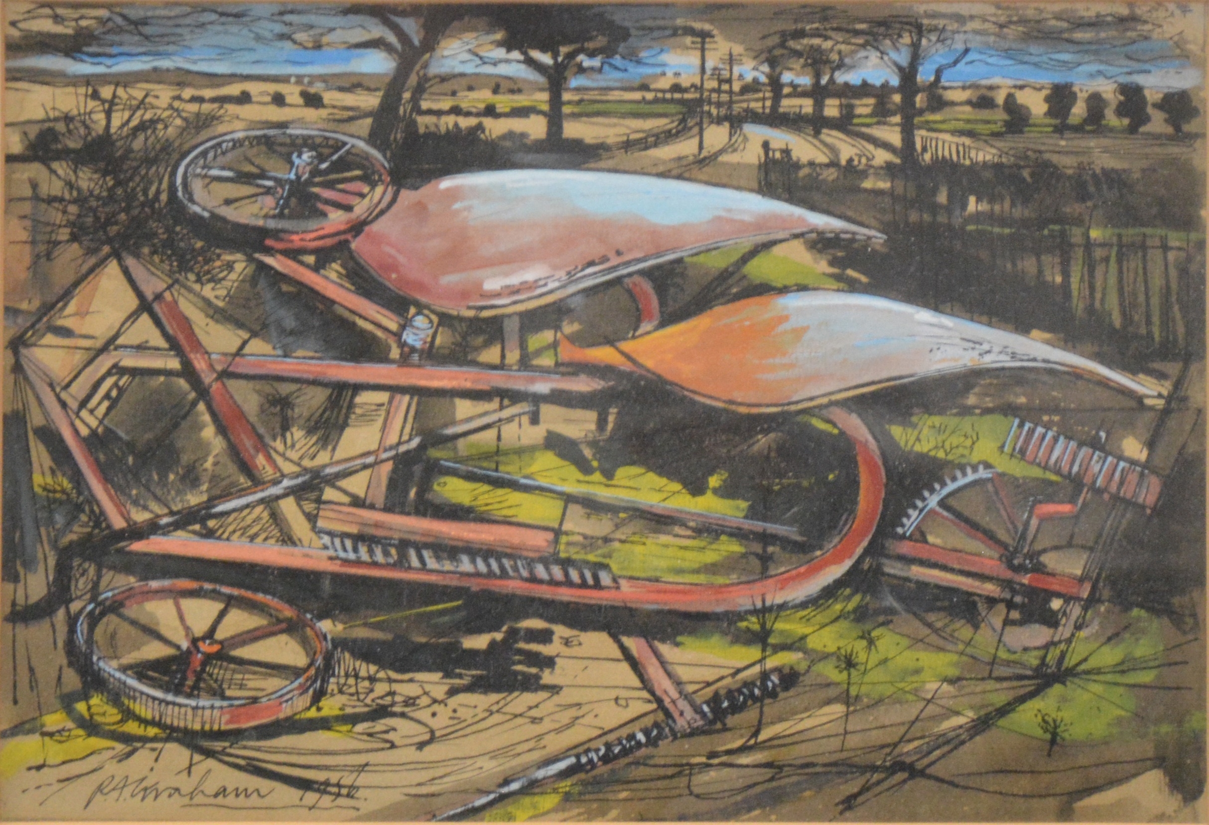 Rigby Graham | Rigby Graham, Upturned Plough at The Holt, Aylsestone ...