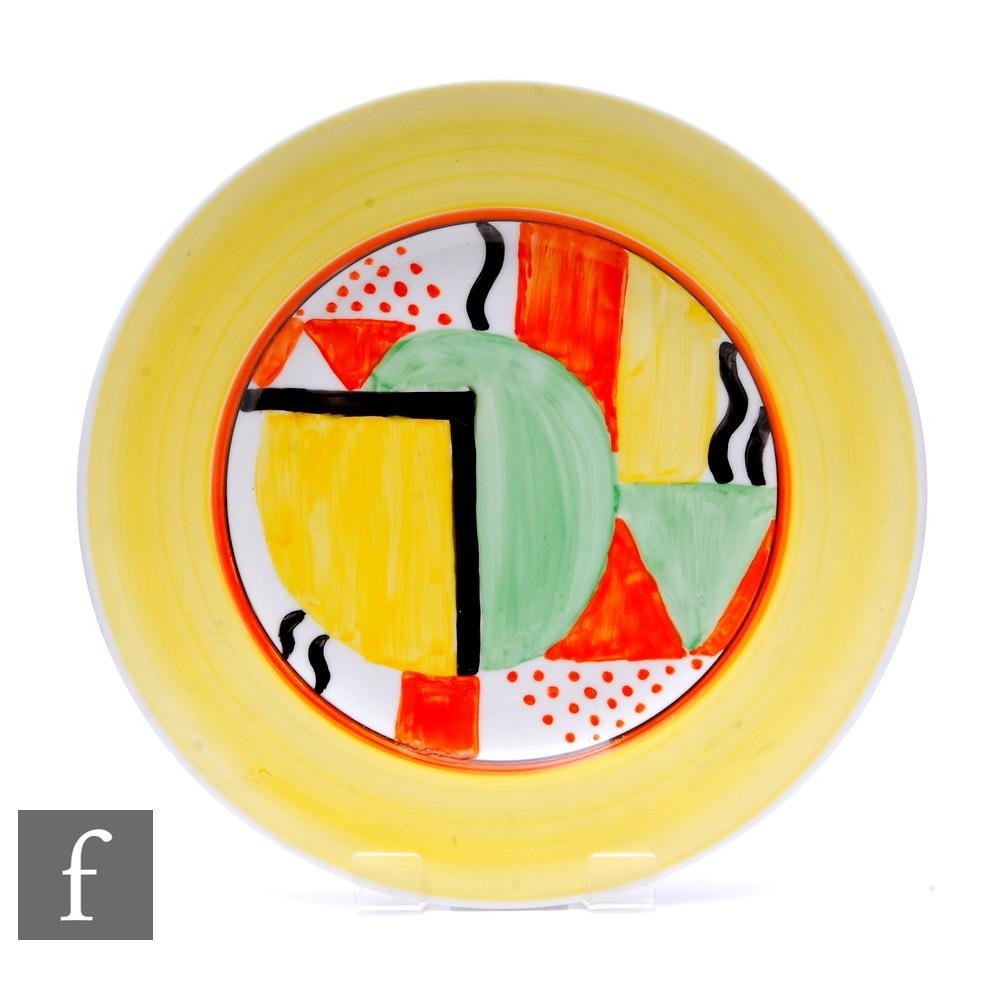 Clarice Cliff | A contemporary Bizarre Craft pottery plate by Bizarre ...