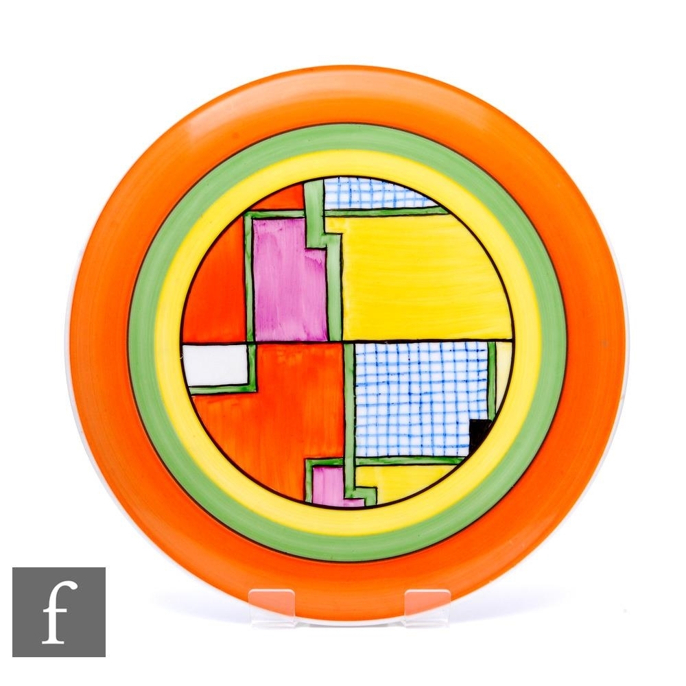 Clarice Cliff | A contemporary Bizarre Craft pottery wall plaque by ...