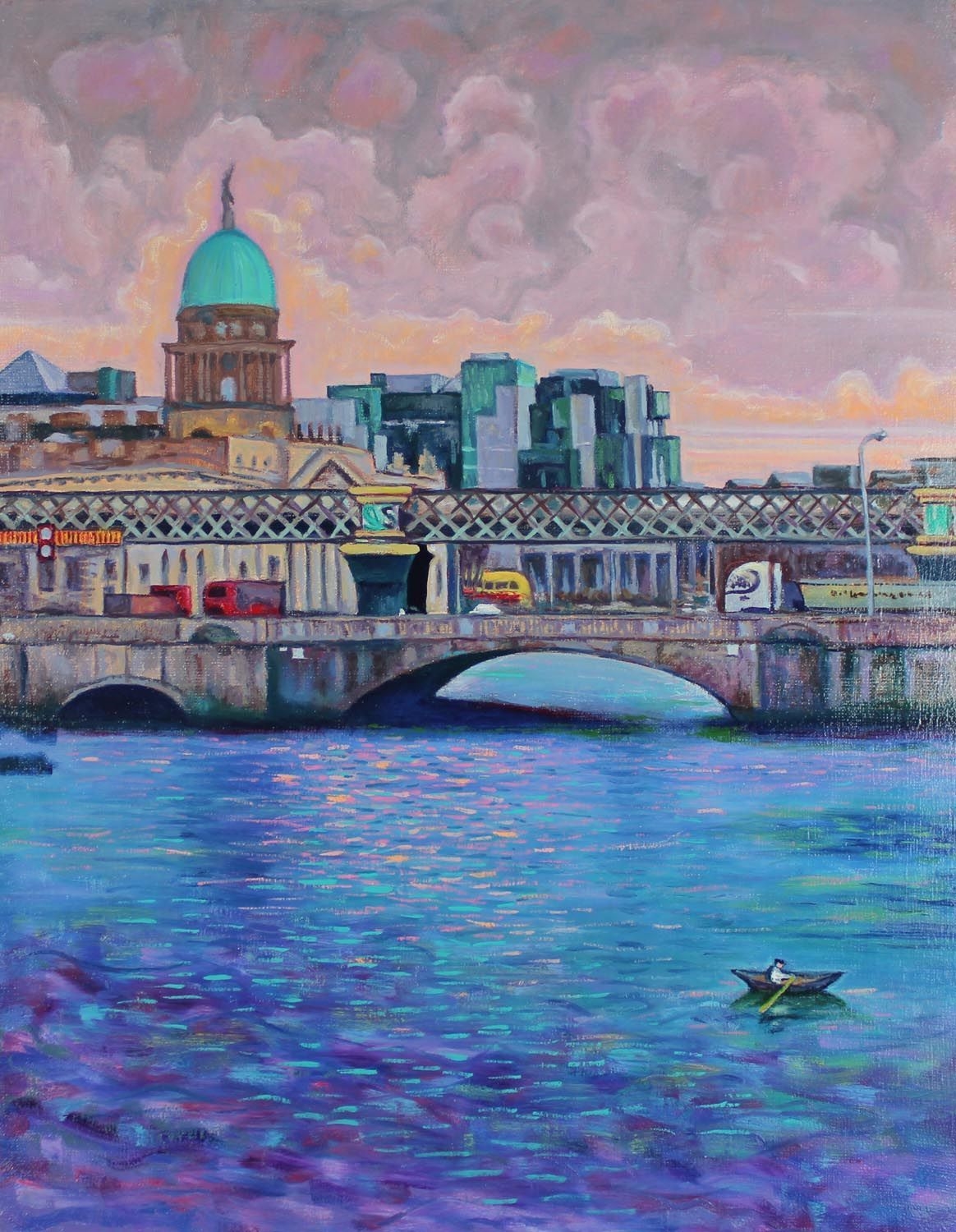 Serg Ixygon | The Liffey Dublin (2019) | MutualArt
