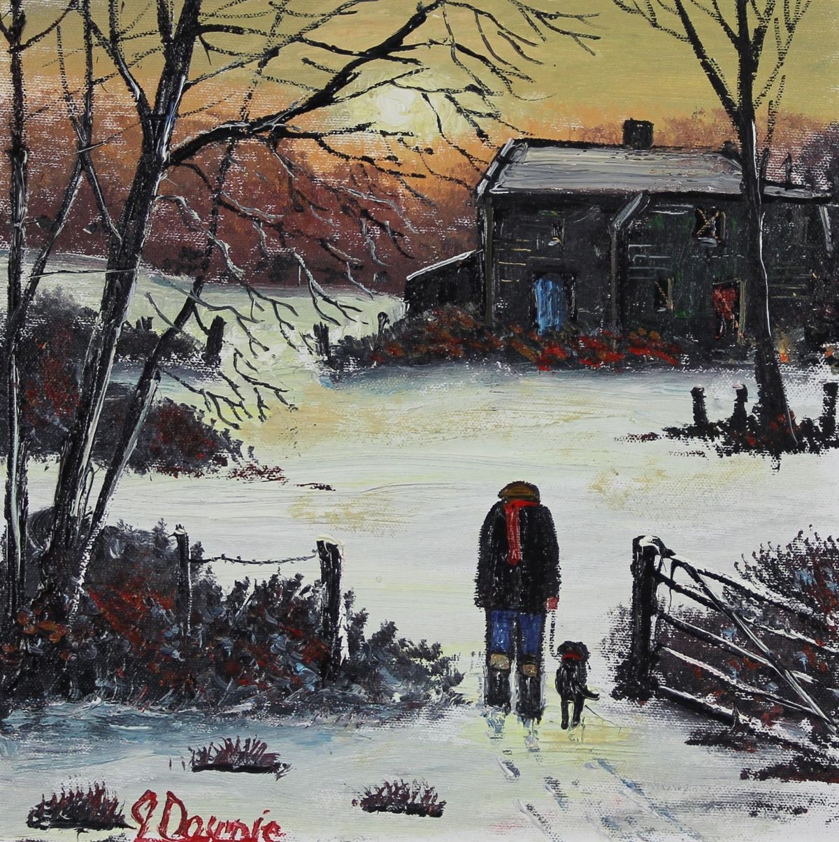James Downie | Winter Walkies | MutualArt